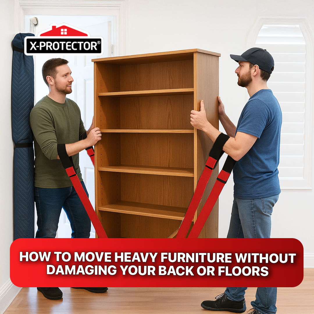 How to Move Heavy Furniture Without Damaging Your Back or Floors — X ...