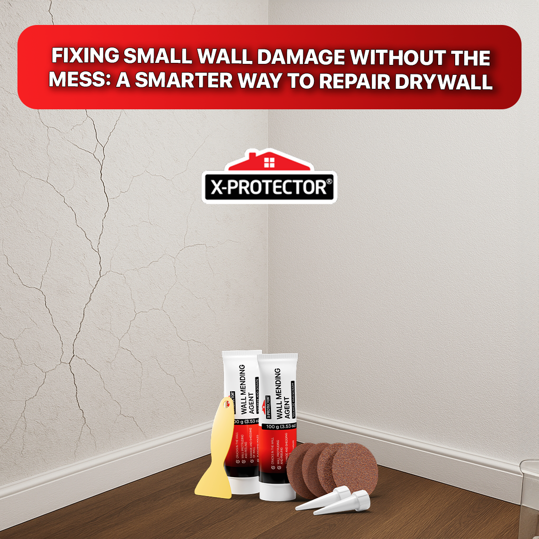 Fixing Small Wall Damage Without the Mess: A Smarter Way to Repair Dry ...