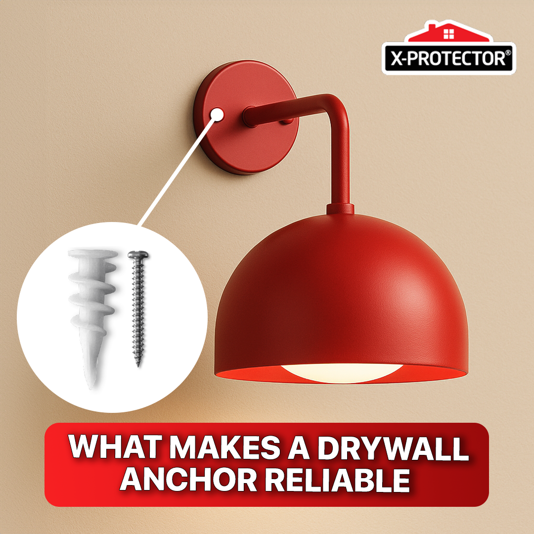 Hanging with Confidence: What Makes a Drywall Anchor Reliable — X-Protector